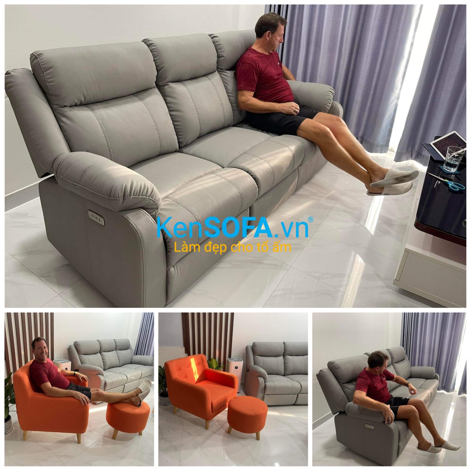 Relax Sofa: Sự Thư Giãn và Tiện Nghi Tại Gia - Mua sofa - KenSOFA.vn